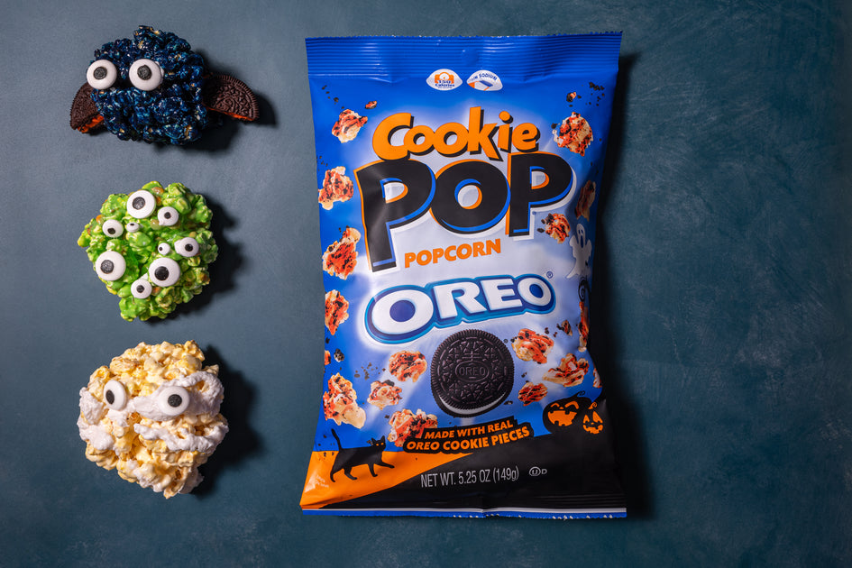 The Flavorful Popcorn Halloween Edition, Made With Real Cookie Pieces ...